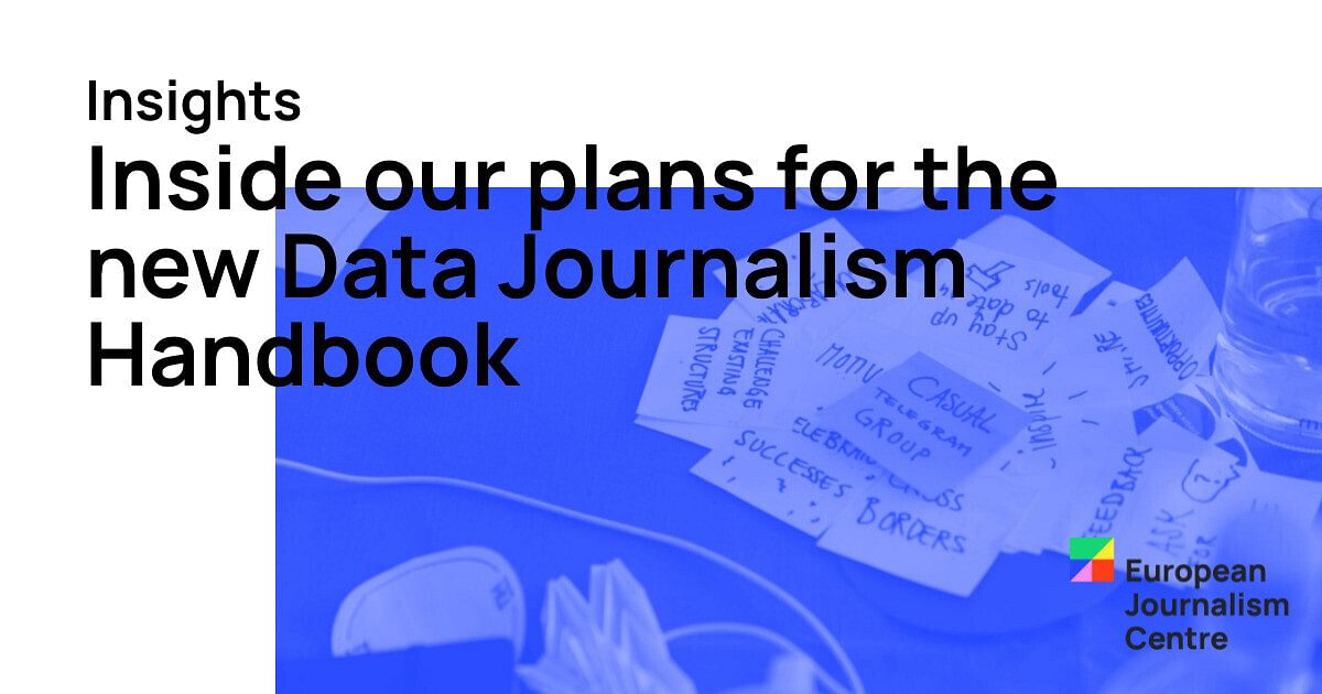 Inside our plans for the new Data Journalism Handbook | EJC.net
