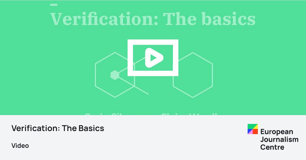 Verification: The Basics | EJC.net