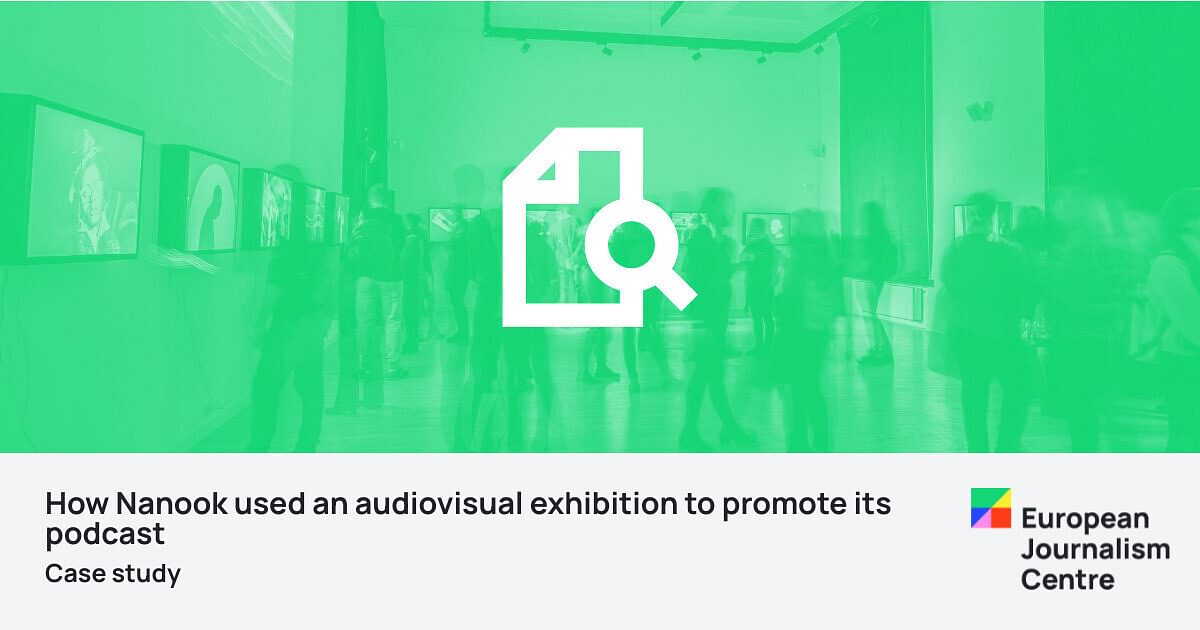 How Nanook used an audiovisual exhibition to promote its… | EJC.net