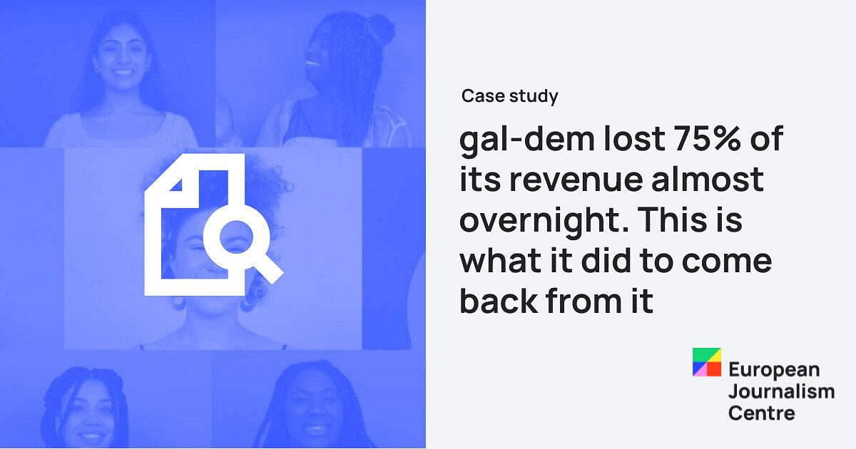 gal-dem lost 75% of its revenue almost overnight. This is… | EJC.net