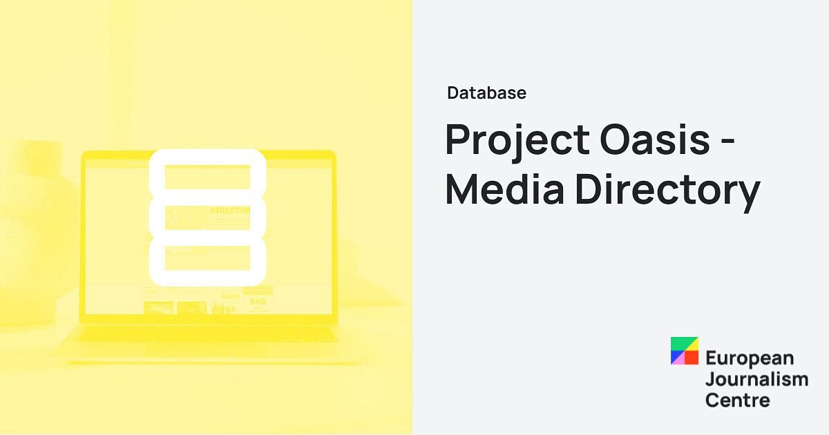 Project Oasis - Media Directory | EJC.net